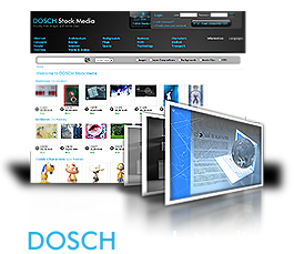 DOSCH DESIGN Portalauswahl