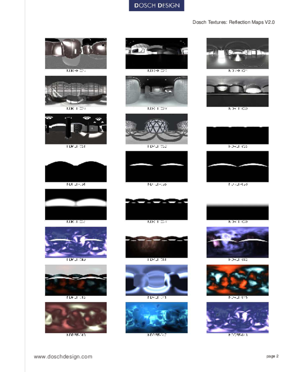 DOSCH DESIGN - DOSCH Textures: Reflection Maps V2